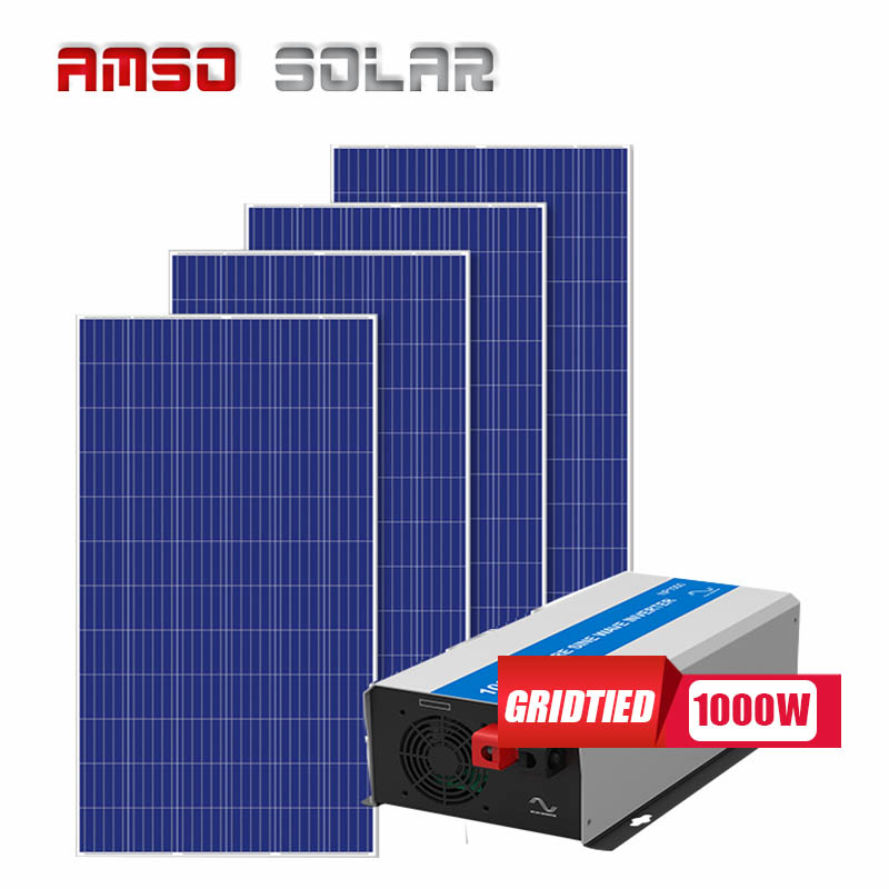 China Good price 2kw home solar power system 2kw on grid solar systems ...